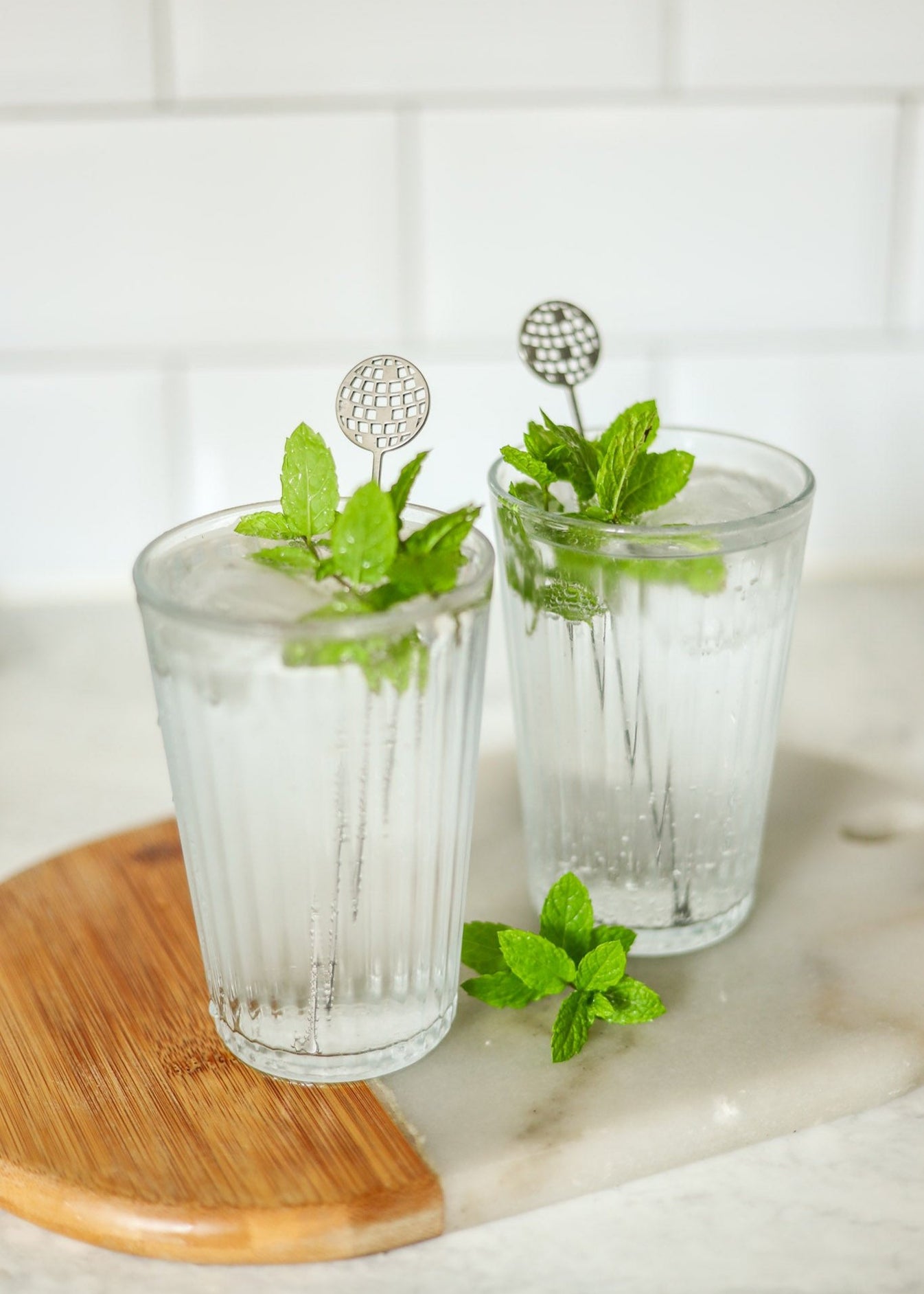 Sustainable & Ethical Homeware | Disco Ball Cocktail Stirrer Set | Pivot