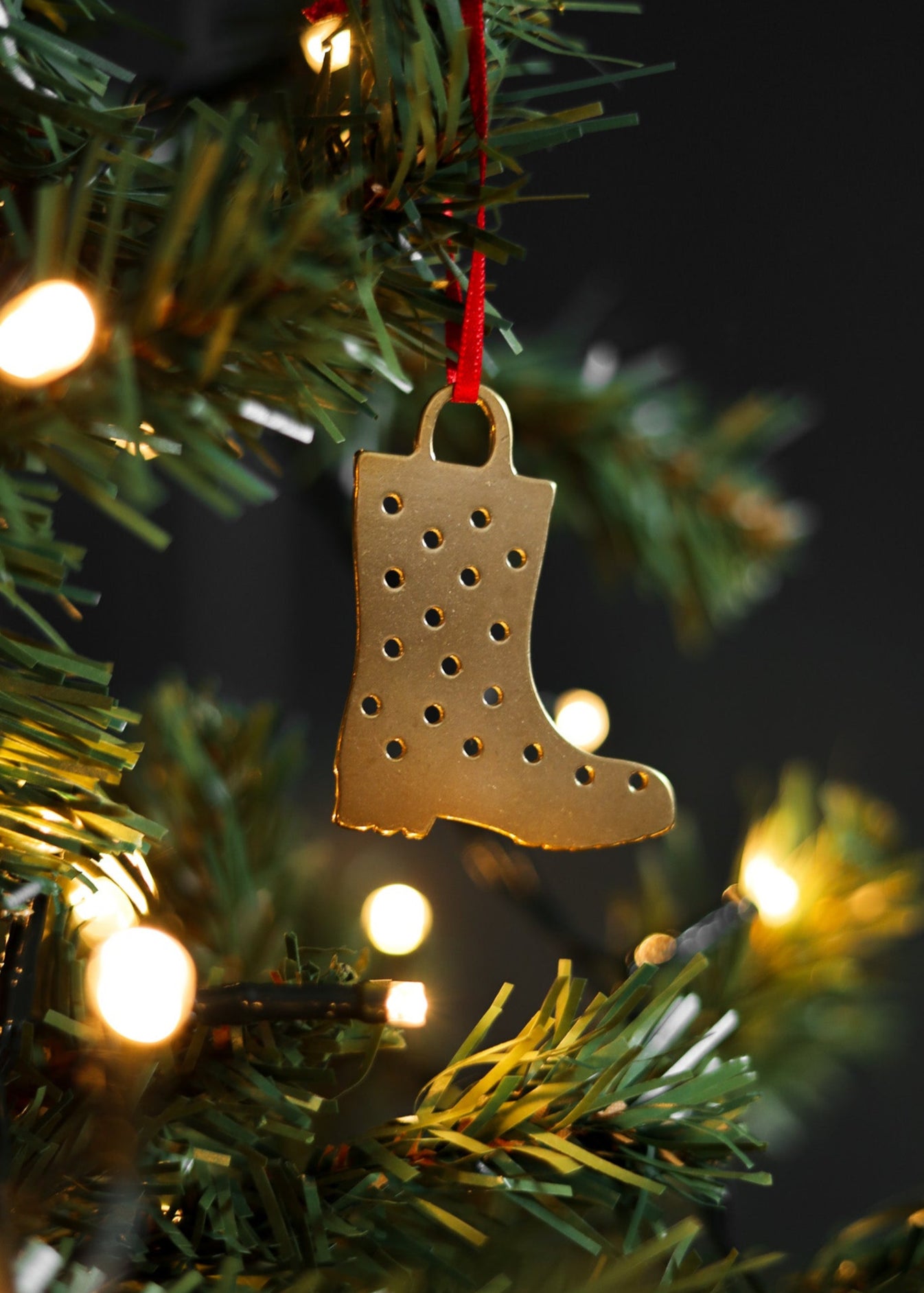 Sustainable Christmas Tree Decorations | Welly Boot Decoration | Pivot